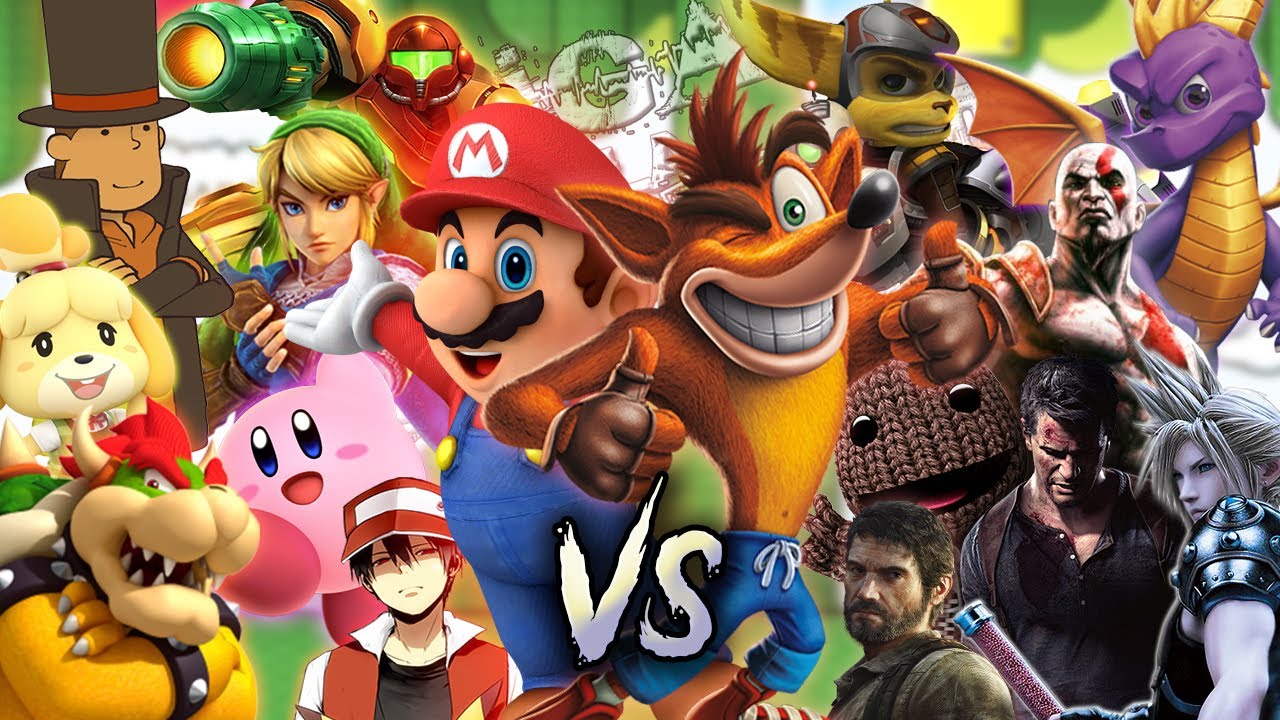 Nintendo vs PlayStation. Liga de las Batallas de Rap || MegaR (Prod ...