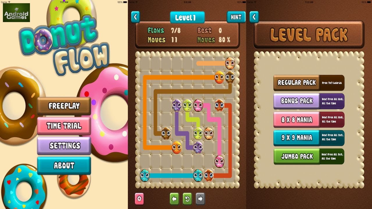 Donut Flow Saga Preview HD 720p - YouTube