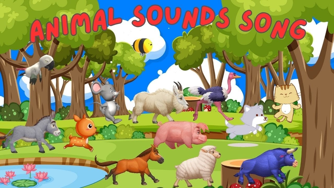 Animal Sounds Song N9T1 | Animal Sounds Song for Kids | Kids TV ...