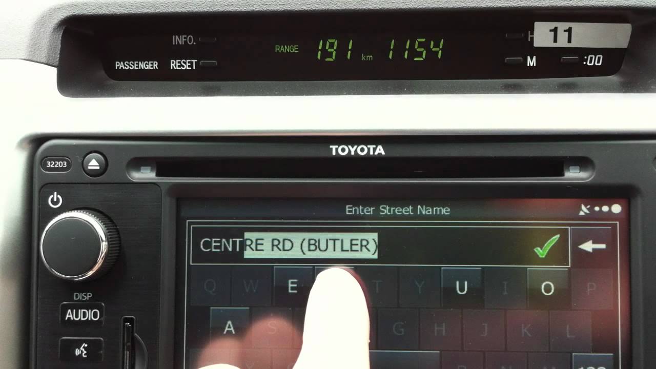 Toyota HiLux GPS System - YouTube