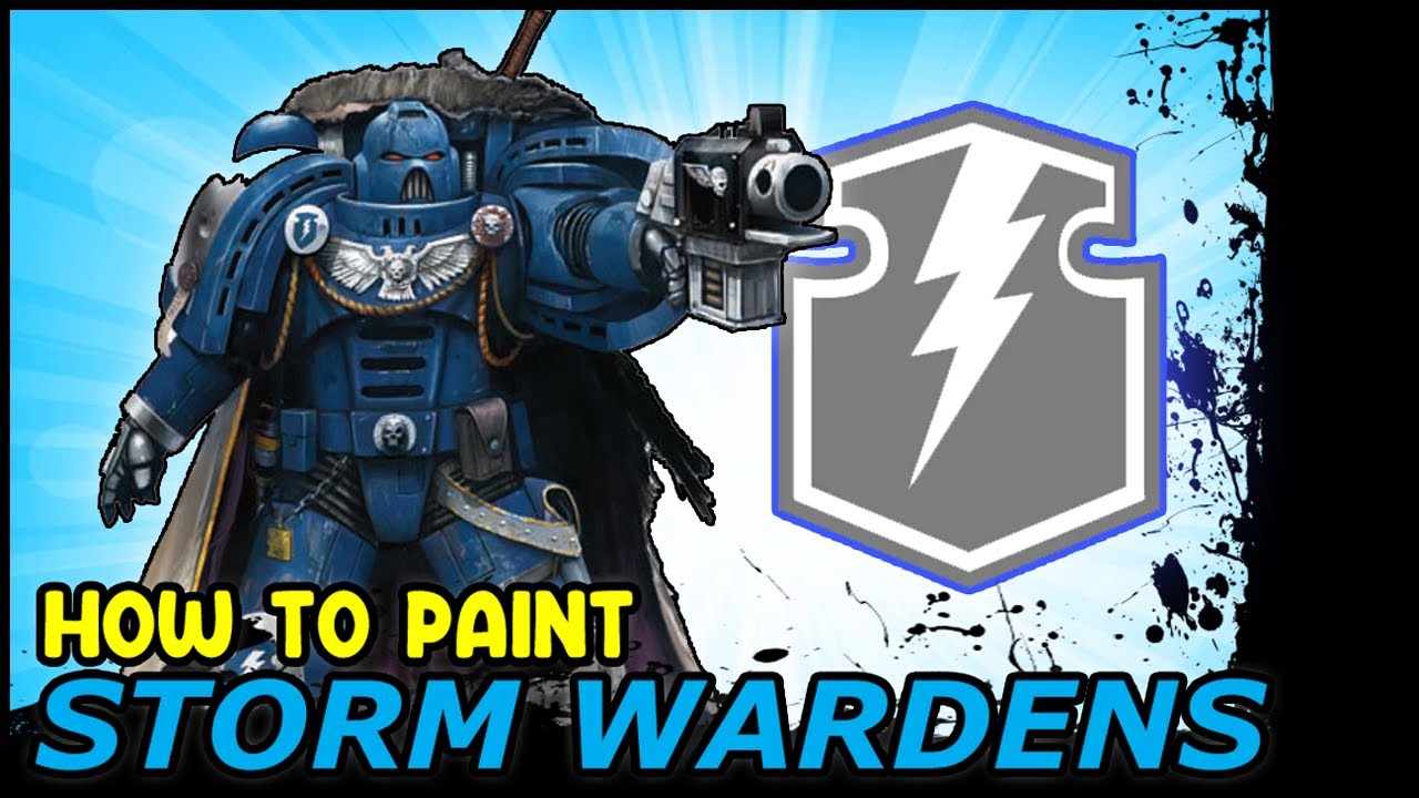 Storm Wardens - How to Paint - Painting Journey - Warhammer 40k Space ...