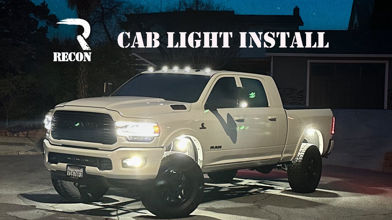 Recon Cab Marker Light Review & Install **20% DISCOUNT** - YouTube
