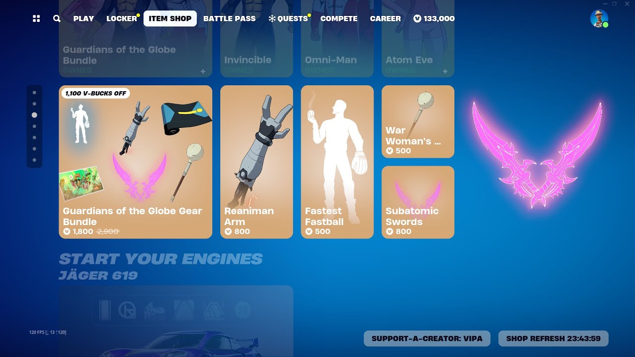 Fortnite Item Shop Countdown Live Stream (Fortnite Battle Royale ...