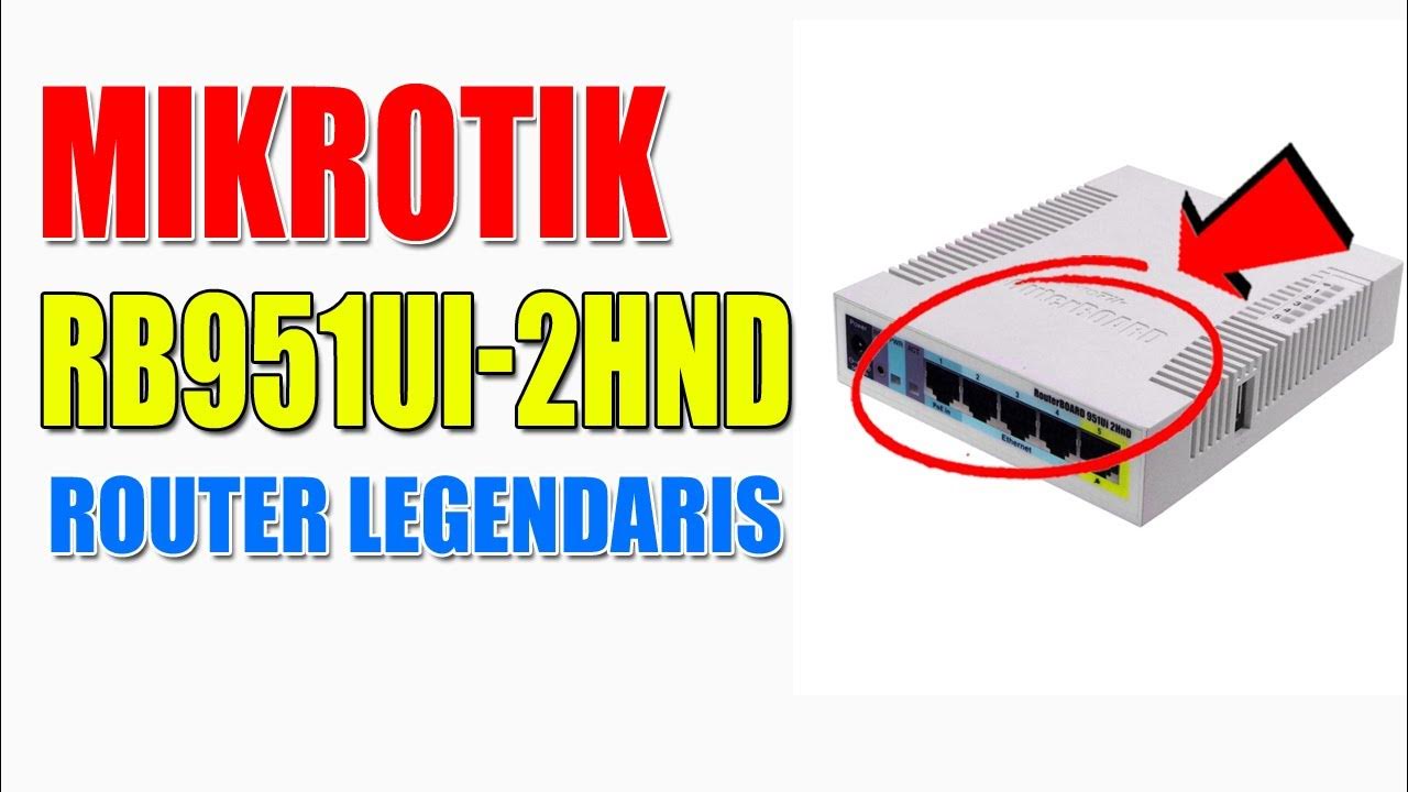 Mikrotik RB951Ui 2HND Router Wireless RB951Ui 2HND - YouTube