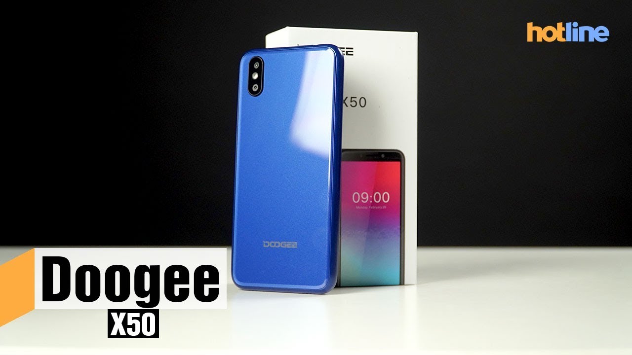 Doogee X50 на Android Go — смартфон вместо «звонилки» - YouTube