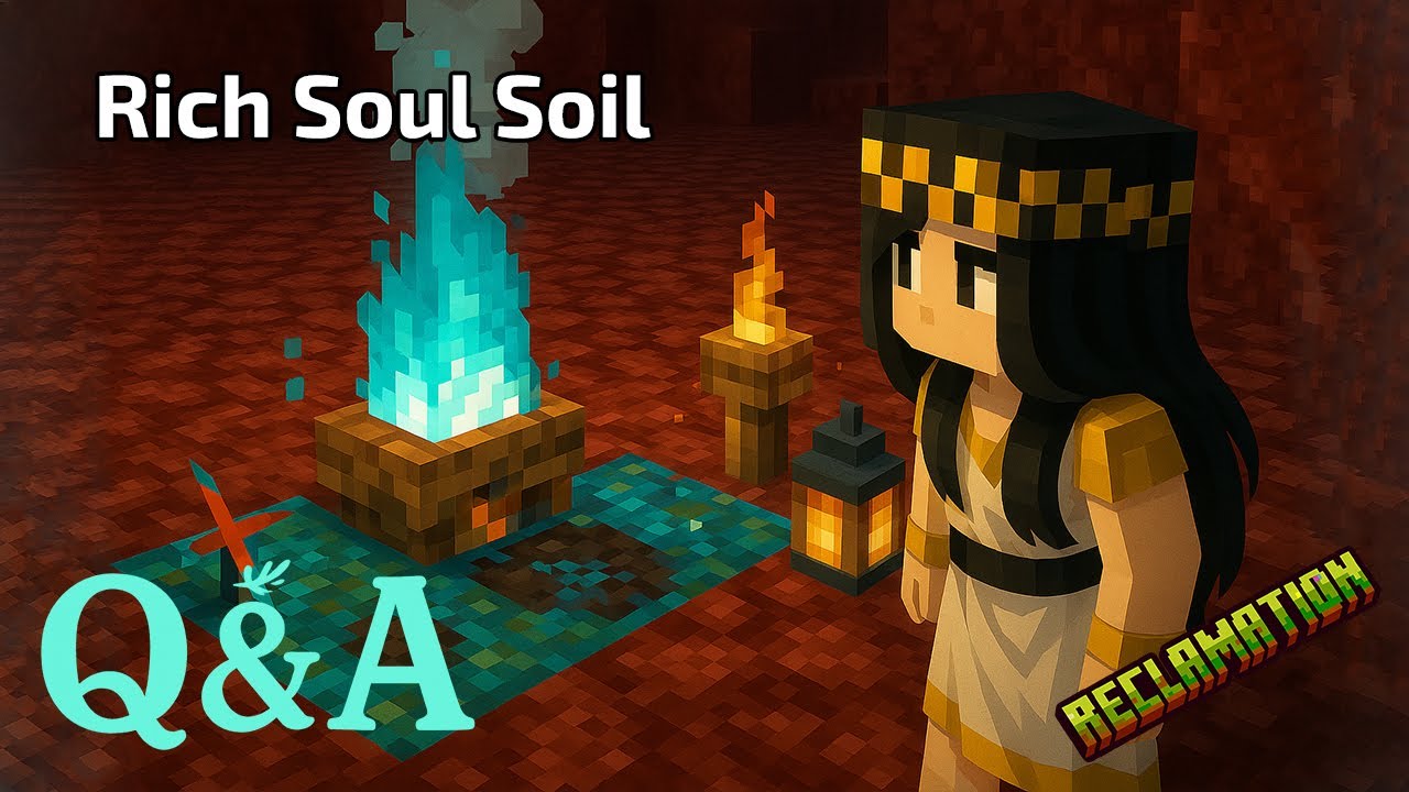 How to get Rich Soul Soil in Reclamation Minecraft - YouTube