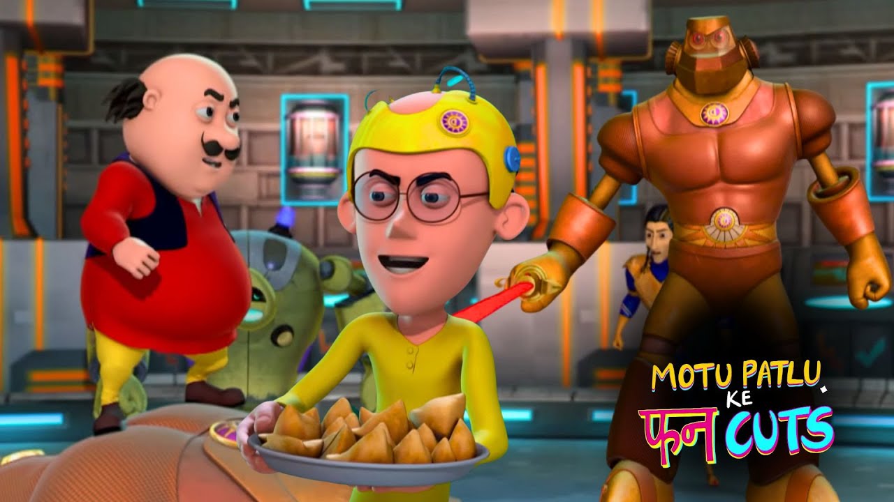 Motu Patlu Versus Drago | Motu Patlu Ke Fun Cuts - YouTube