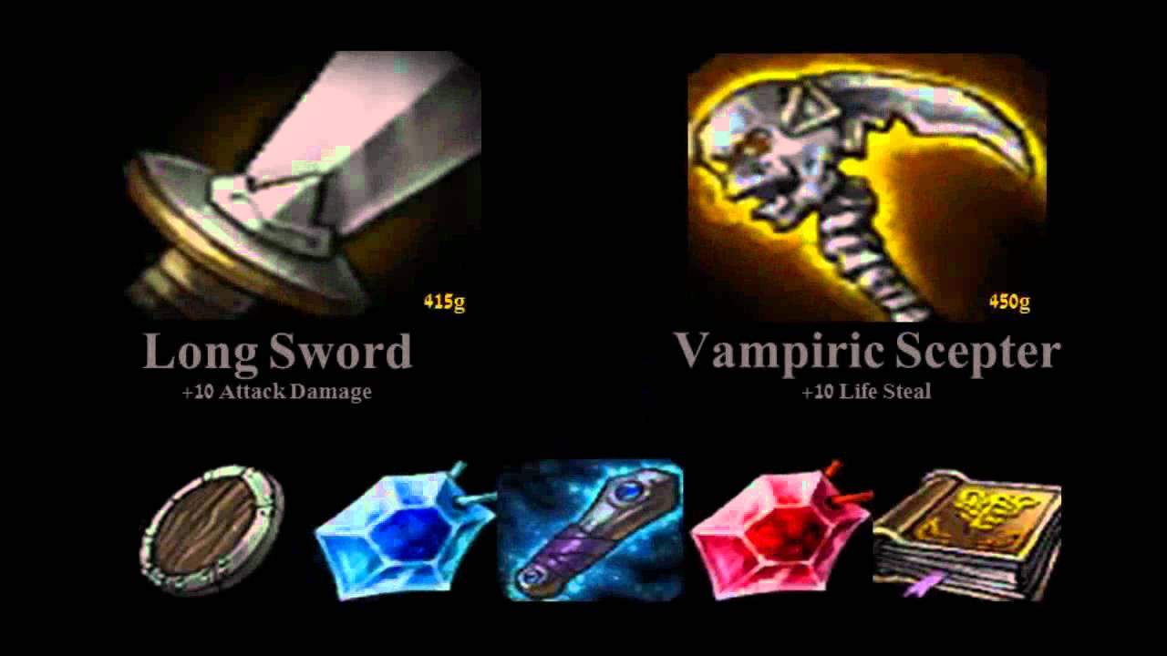 Let's Learn to Play League of Legends - Episode 2 Starting Items - YouTube