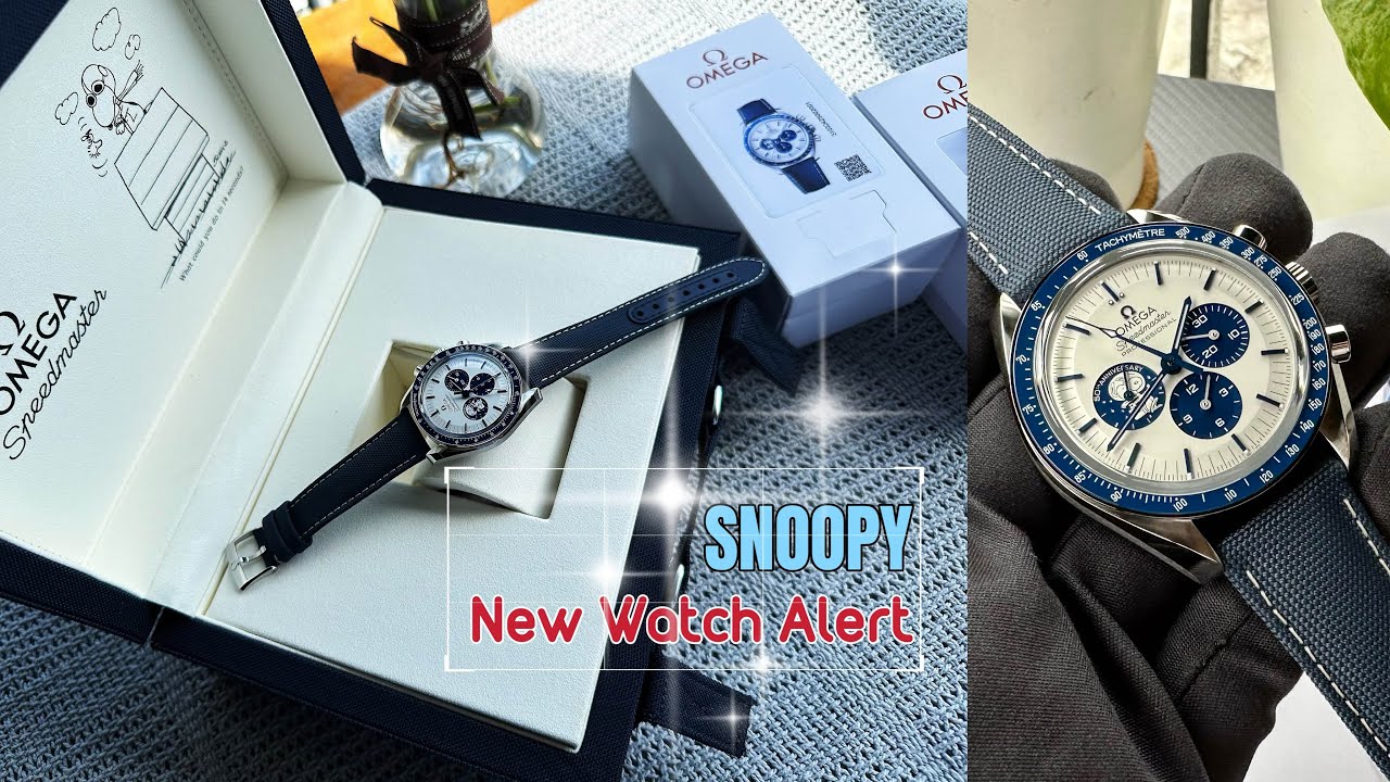New Watch Alert!! Preview of Omega Snoopy Silver Award! #omega # ...
