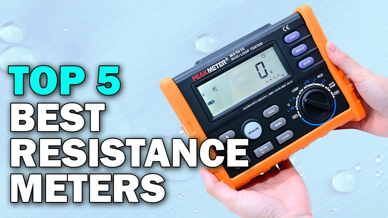 Top 5 Best Resistance Meters 2020 - YouTube