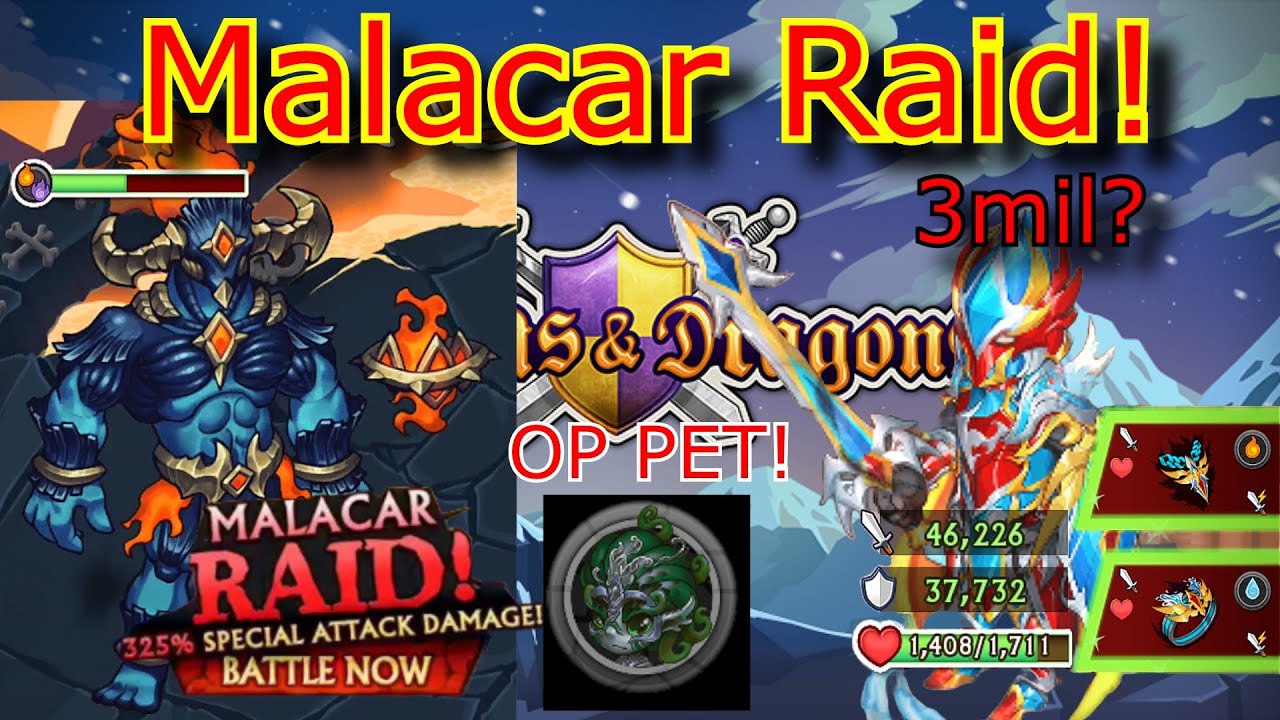 Malacar Raid! - Knights and Dragons - YouTube