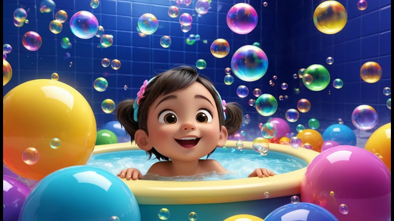 Splish, Splash, A Rainbow Bath | Colorful Bath Time Song for Toddlers ...