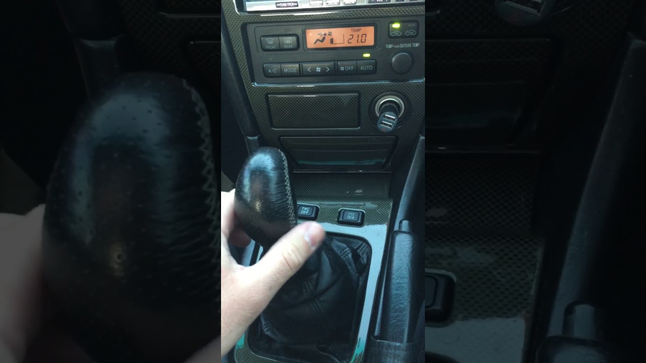 R154 shifter before rebuild - YouTube