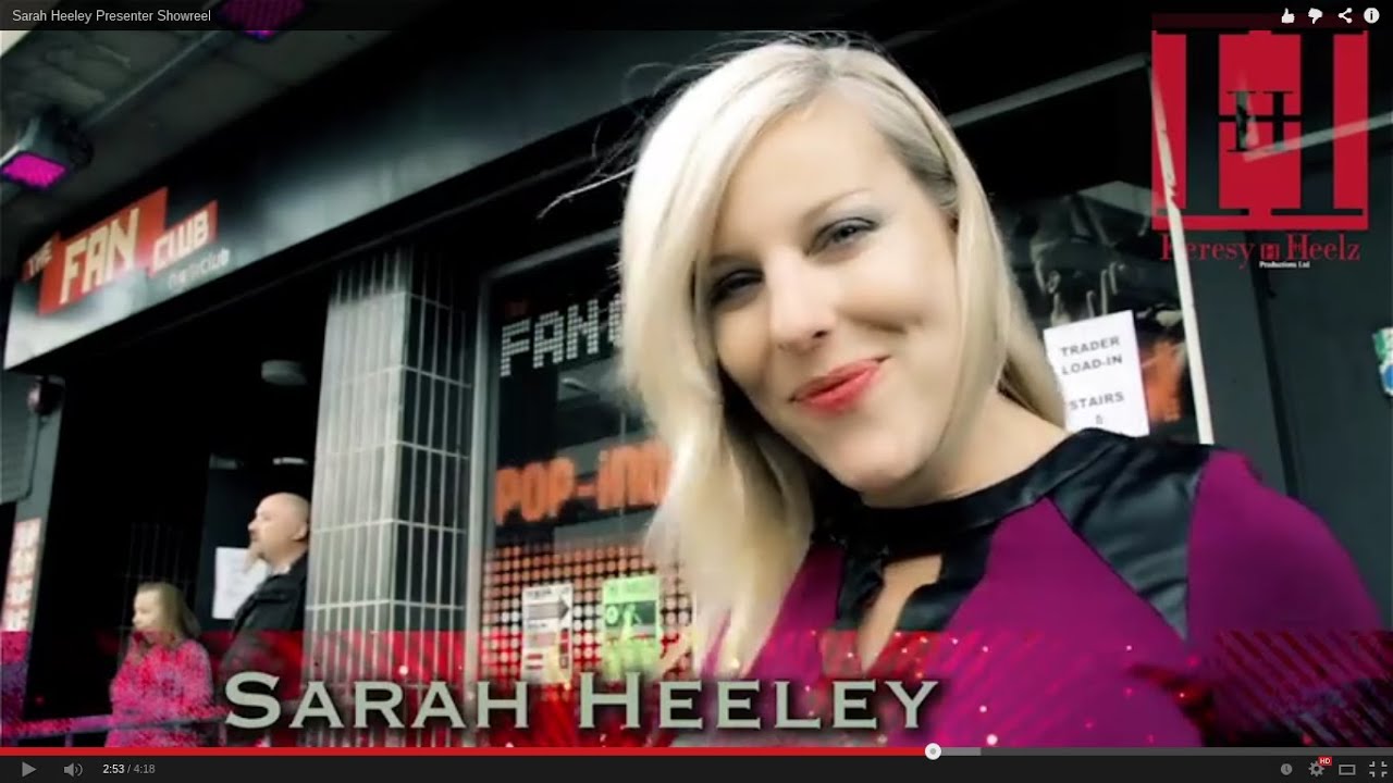 Sarah Heeley Presenter Showreel - YouTube
