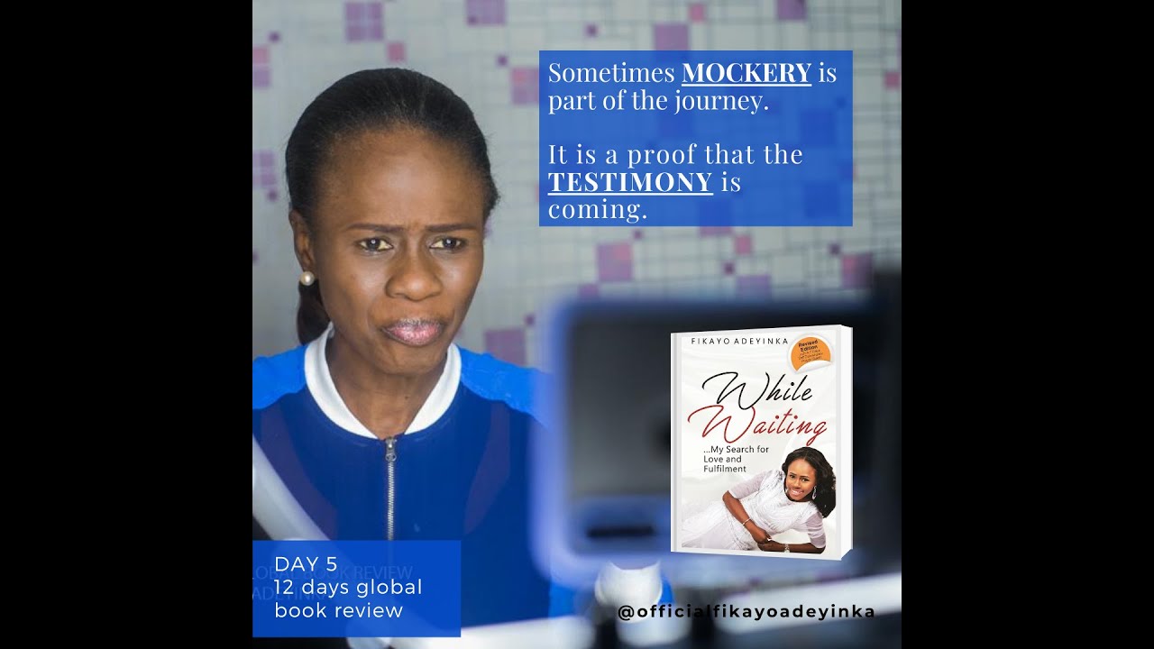 12 DAYS GLOBAL REVIEW OF THE WHILE WAITING BOOK (DAY 5) - YouTube