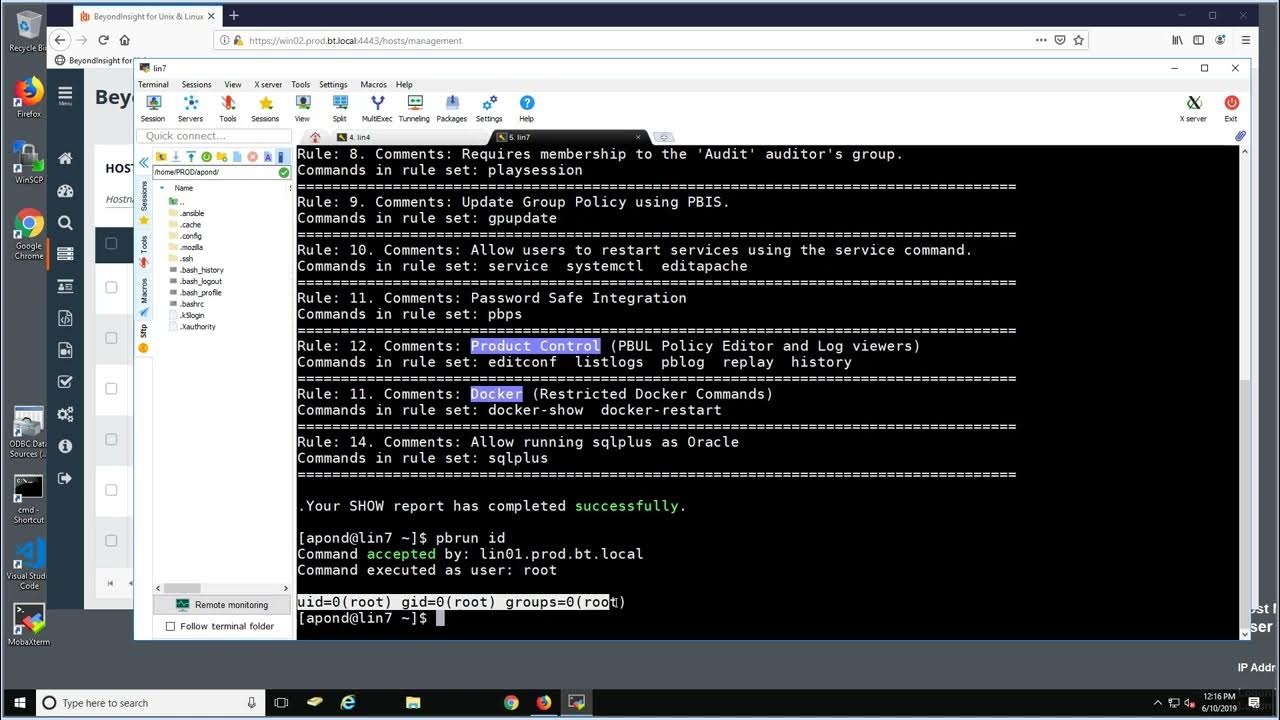 BeyondTrust Endpoint Privilege Management for Unix - demo - YouTube