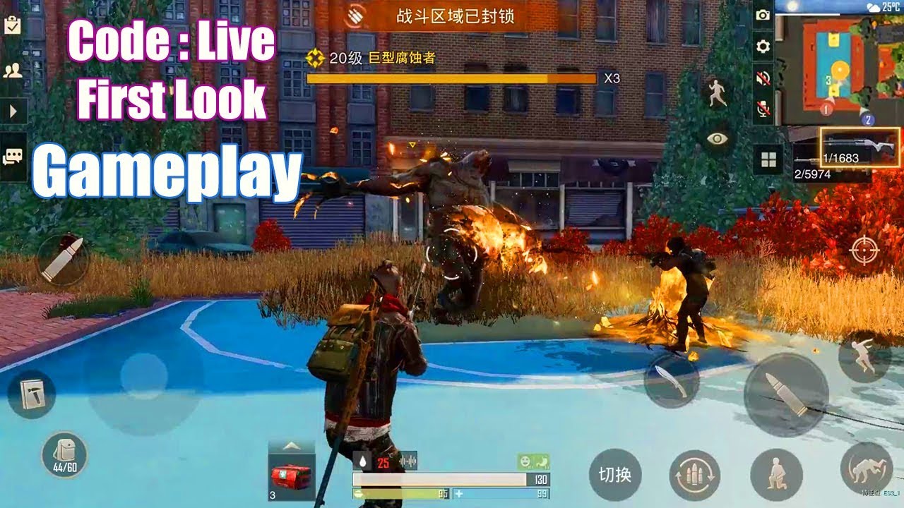 Code : Live 代号：生机 - First Look Gameplay Trailer - Tencent Mobile Games ...
