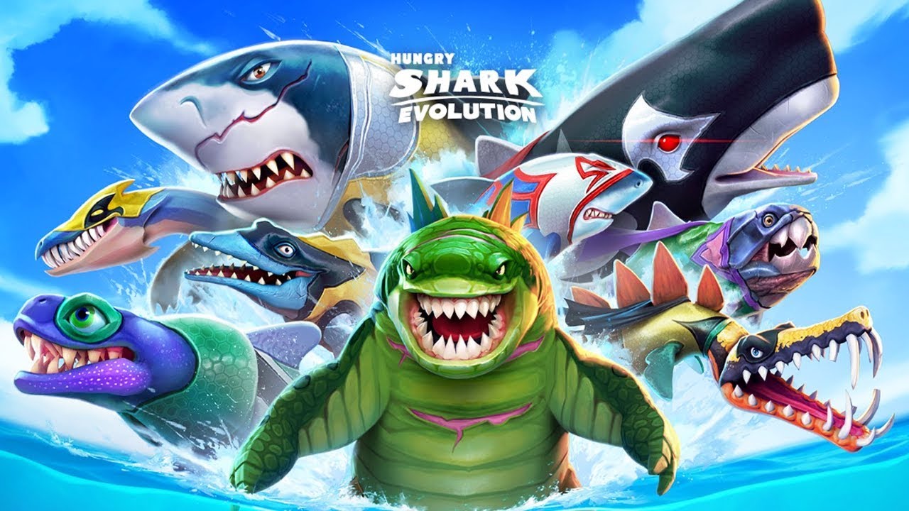 New Sharkjira Godzilla Shark Skin is Unlocked!!! Hungry Shark Evolution ...