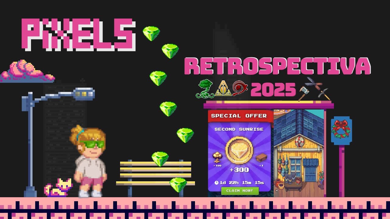 PIXELS NFT - RETROSPECTIVA PIXELS 2025 E O QUE ESPERAR DE 2026 - YouTube