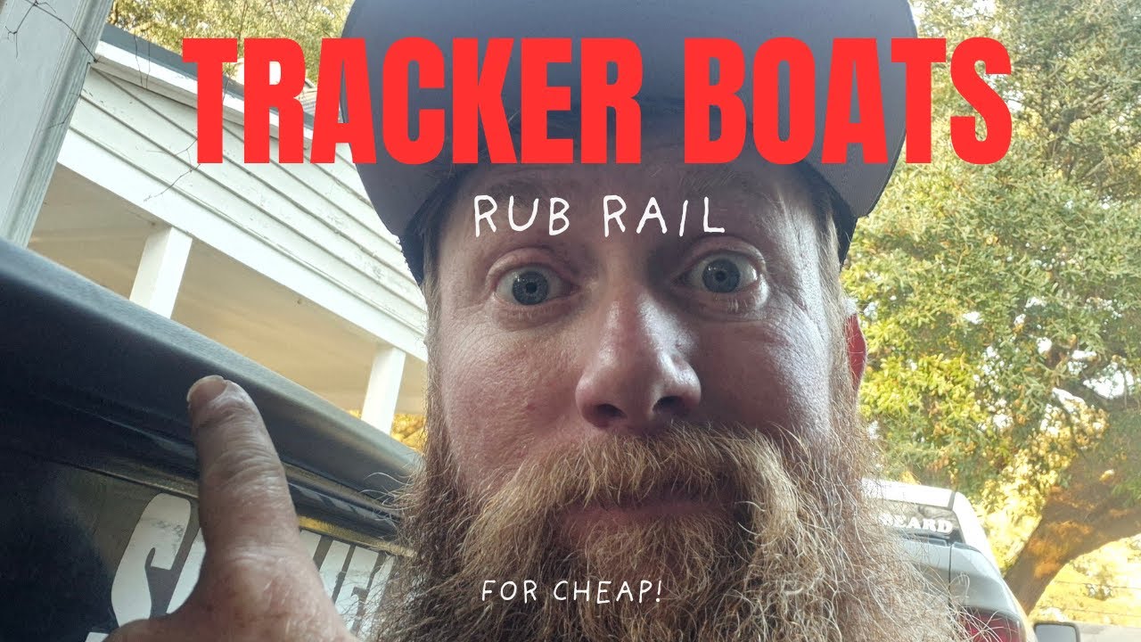 DIY Rub Rails On Tracker Boats For Cheap! - YouTube