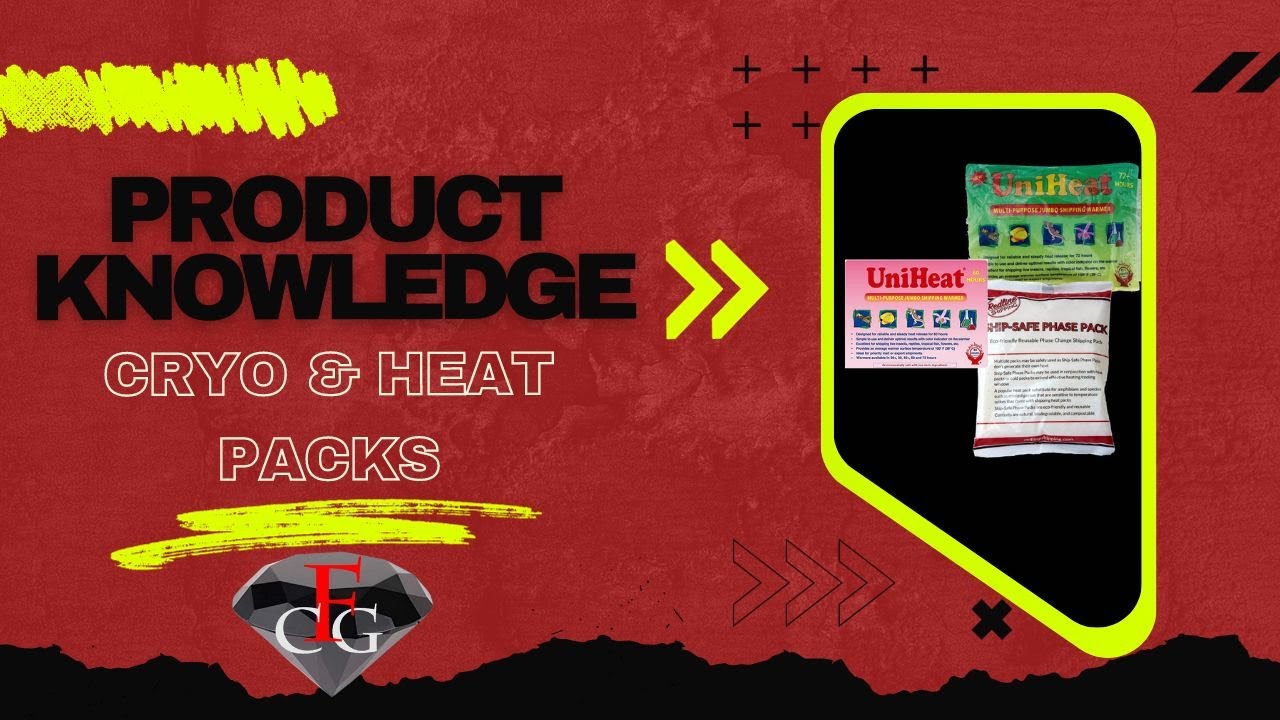 Product Knowledge: Cryo and Heat packs - YouTube
