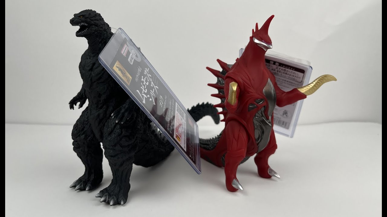 Bandai MMS Godzilla and Gigan Rex - Double Figure Review - YouTube