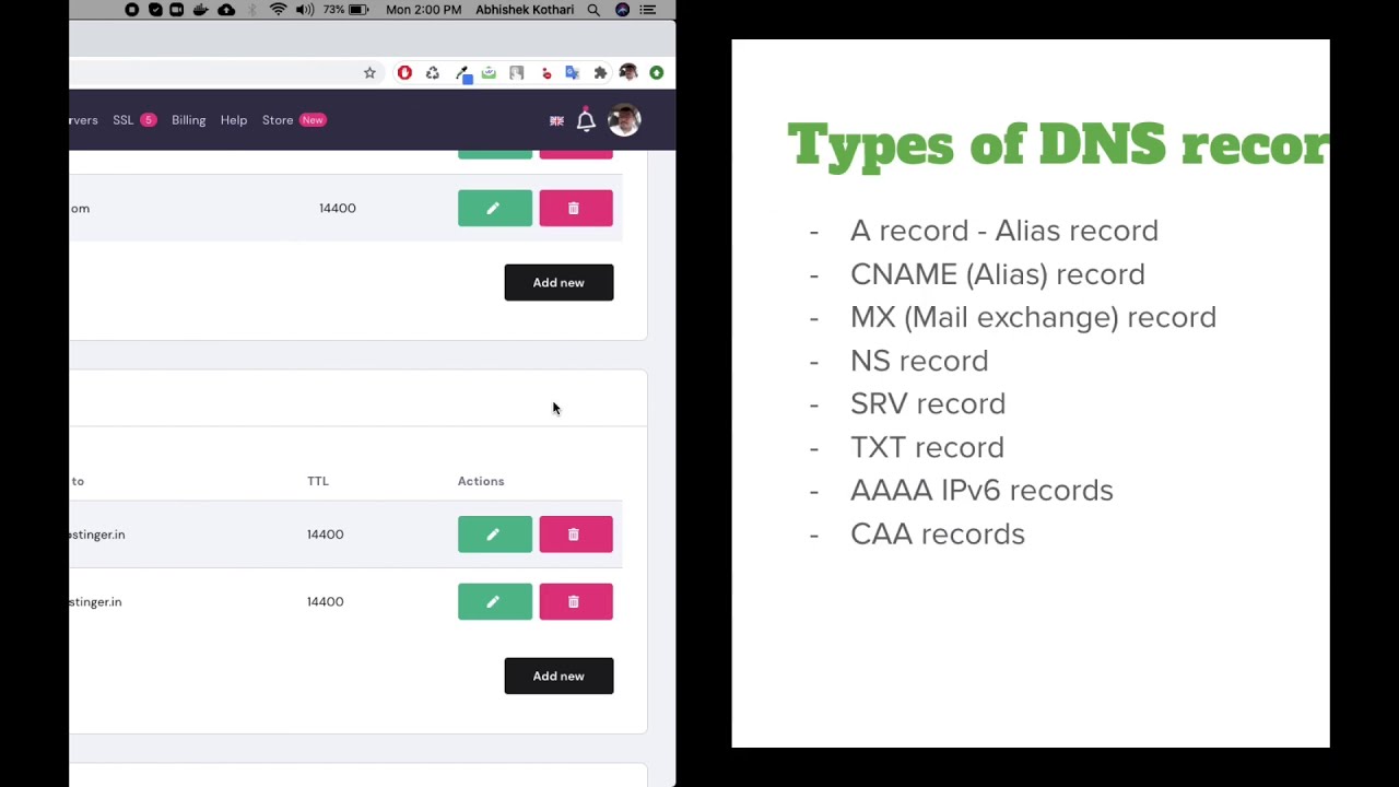 What are different DNS records types ? - Part 1 - YouTube