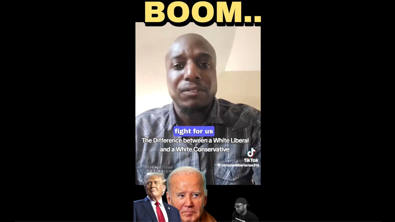 Black Man Explains Difference Today Between White Liberals And ...