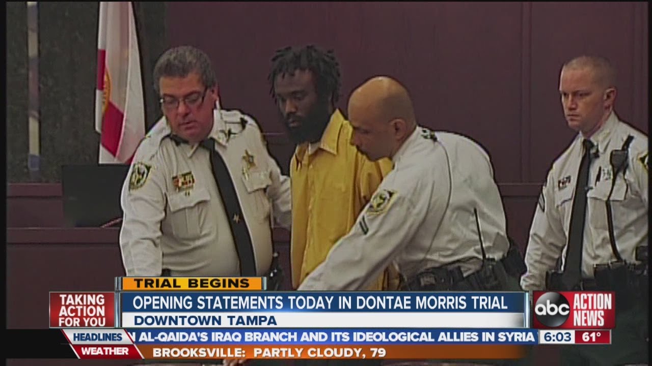 Dontae Morris' first murder trial begins - YouTube