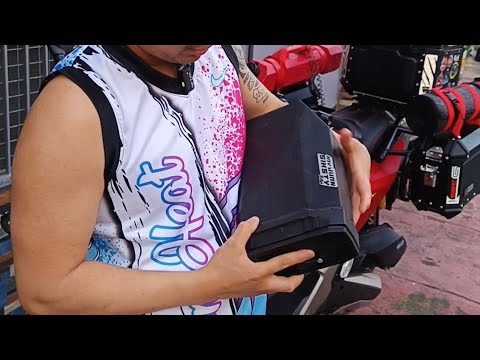 COMPARISON OF SEC 18 LITERS SIDE PANNIER BOX STORAGE VERSUS 5 LITERS ...