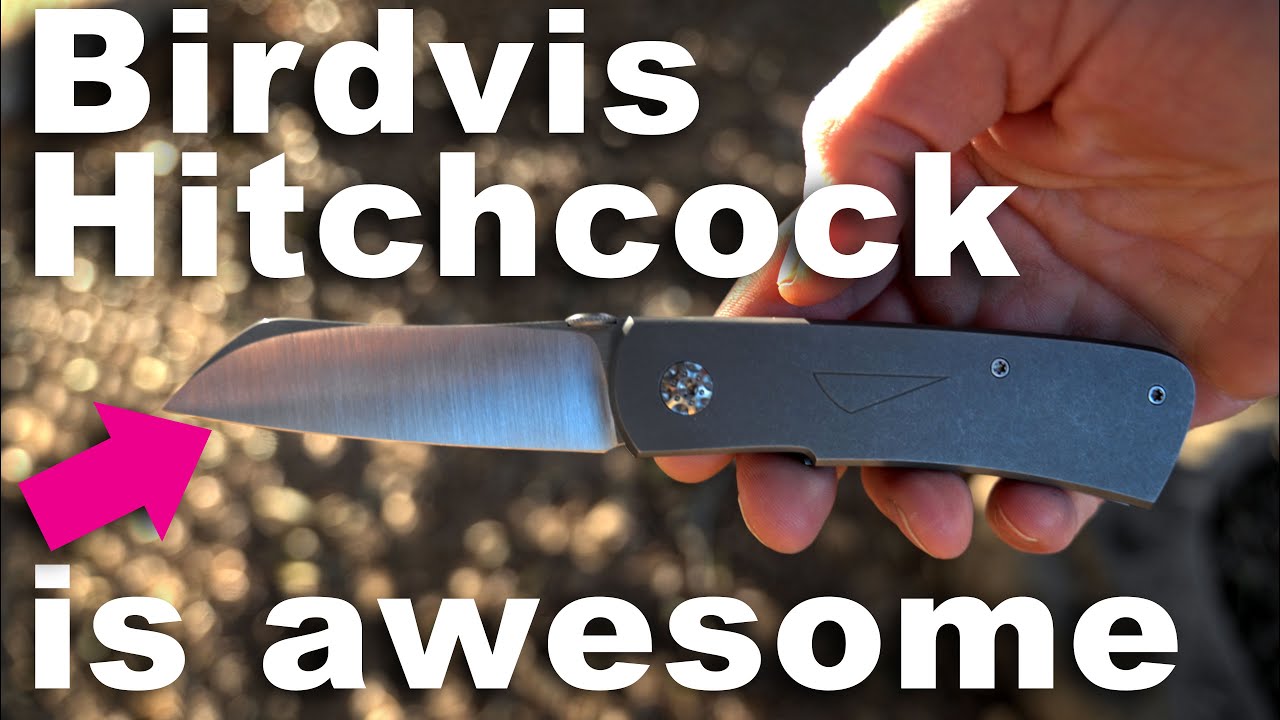 The Birdvis Knives Hitchcock frame lock midtech is awesome. Also Knife ...