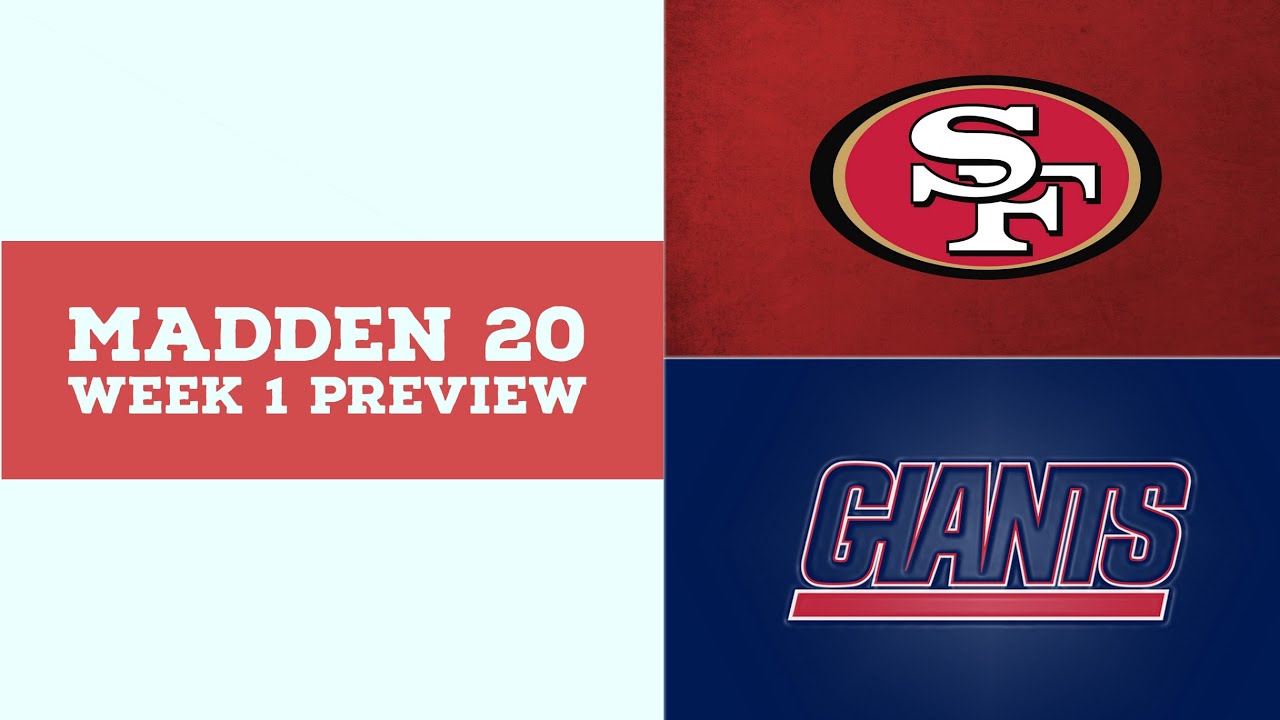 2020 Week 3 Preview - San Francisco 49ers vs New York Giants - Full ...