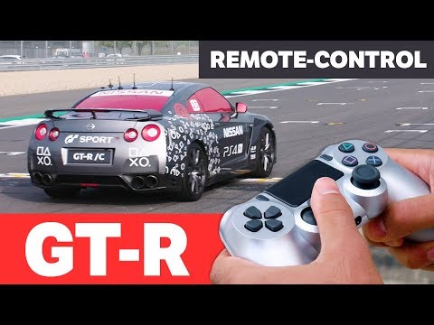 Driving A Nissan GT-R With A PlayStation Controller
