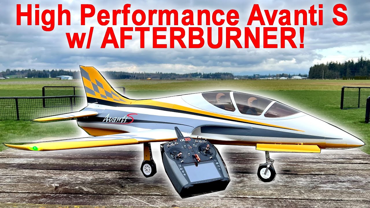 Freewing Avanti S High Performance EVENING FLIGHT! with AFTERBURNER ...