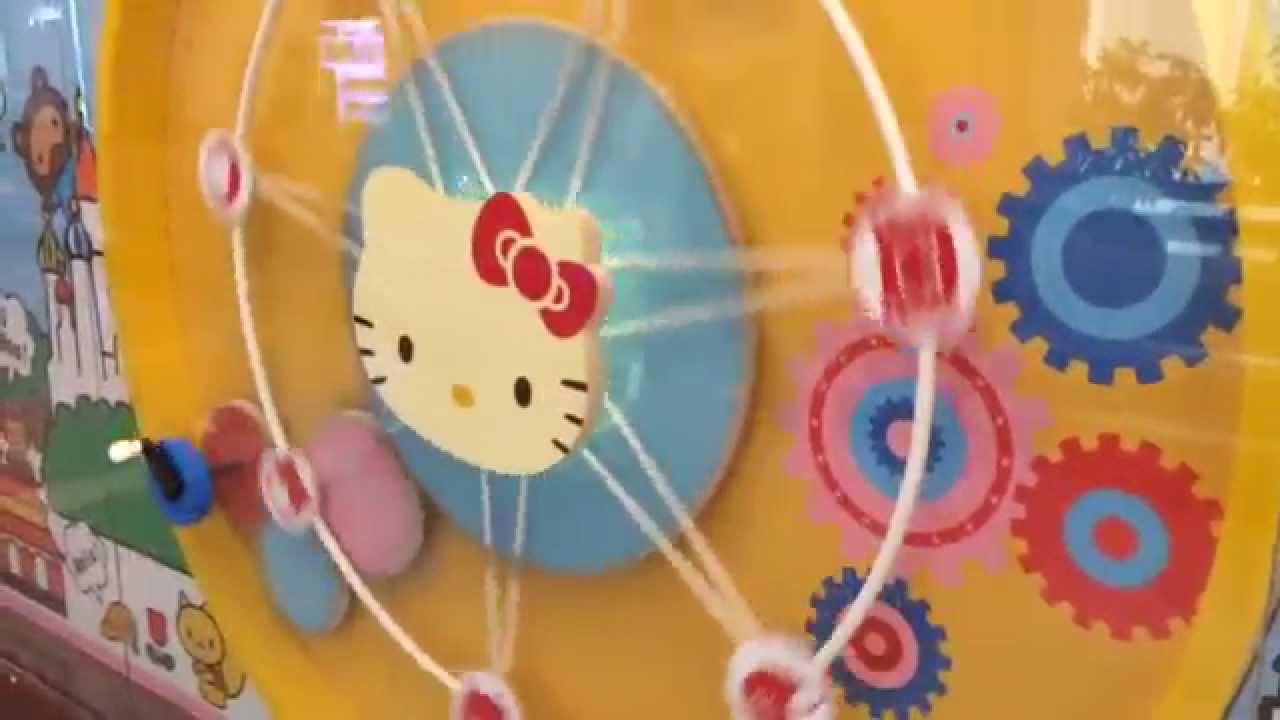 Hello Kitty Hand Powered Ferris Wheel - YouTube