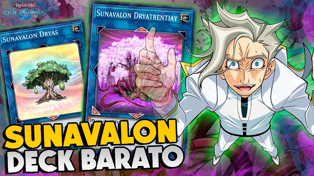 SUNAVALON!! DECK COMPETITIVO E BARATO NO DUEL LINKS! - YouTube