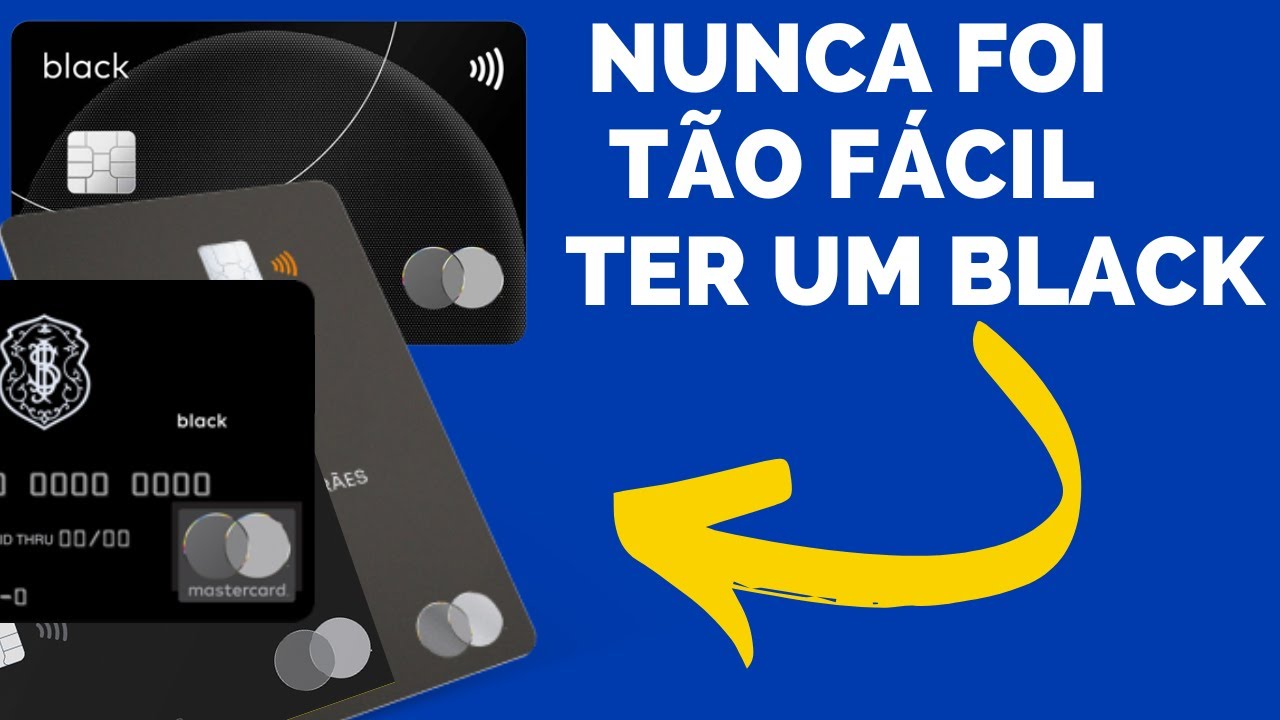 💳COMO É FÁCIL UM MASTERCARD BLACK SEM ANUIDADE E COM TODOS OS ...