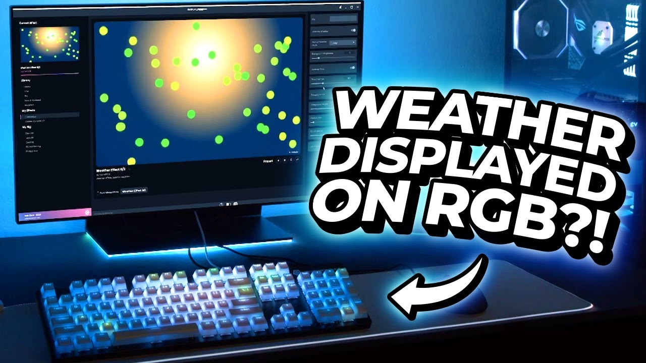 Make Your RGB React To The Weather | SignalRGB - YouTube