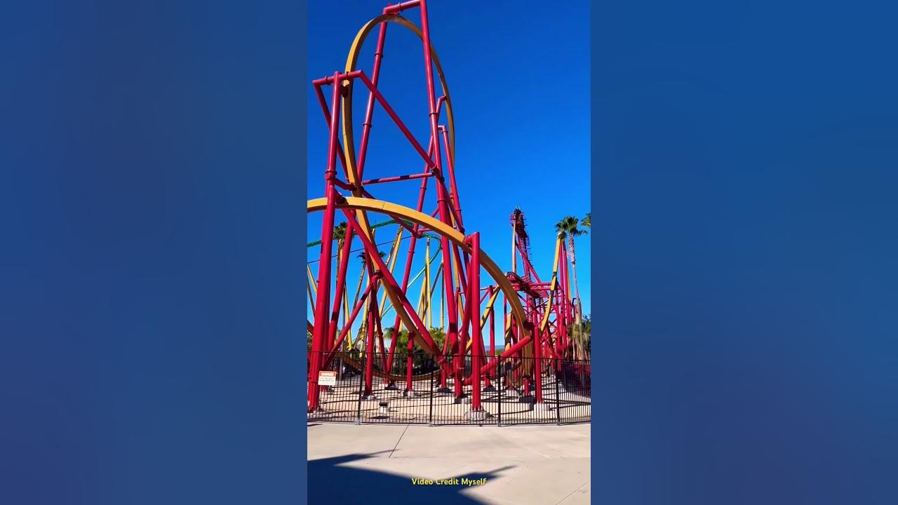 Ride reviews in less than 60 seconds (but they aren’t really reviewed) #rollercoaster #sixflags ...