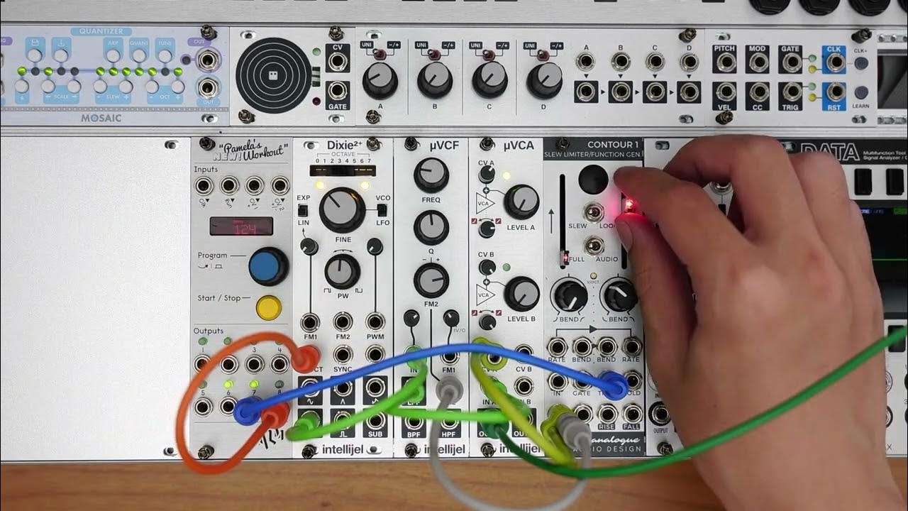 【Patch Tips】VCO VCF VCA 〜Simple Synth Patching〜 - YouTube