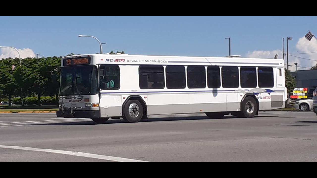 NFTA Metro Ride Route 5A Inbound [FULL ROUTE] Bus 2203 - 2002 Gillig ...
