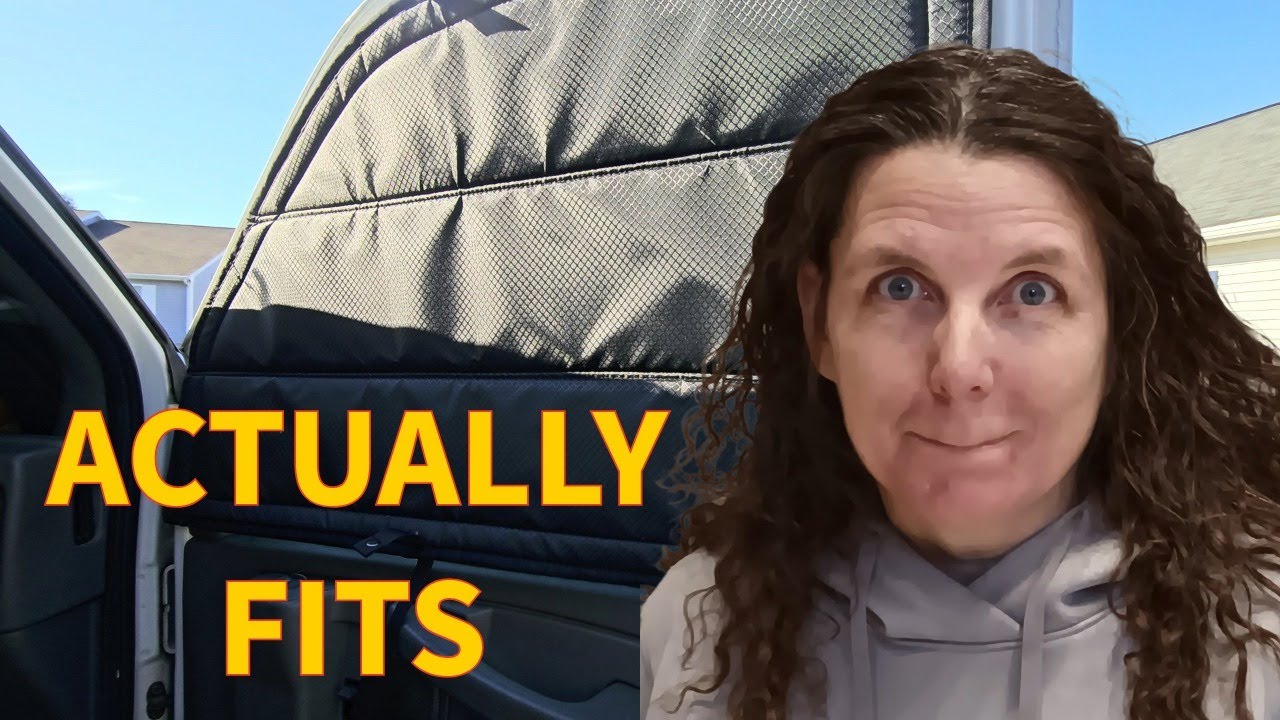 Do Van N Camp Window Covers Really Fit? Chevy Van Test - YouTube