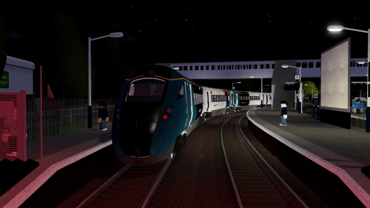 British Railway Roblox class 805 Victoria West Coast Victoria Docks to ...