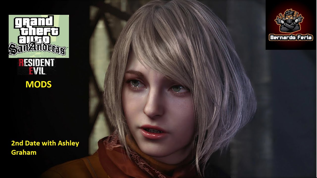 GTA San Andreas(2004) - Resident Evil Mod - 2nd Date with Ashley Graham ...