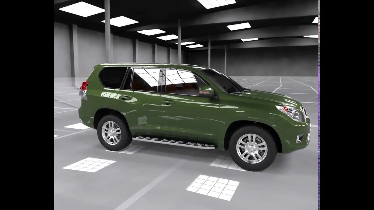 Toyota Land cruiser 2011 Green - YouTube