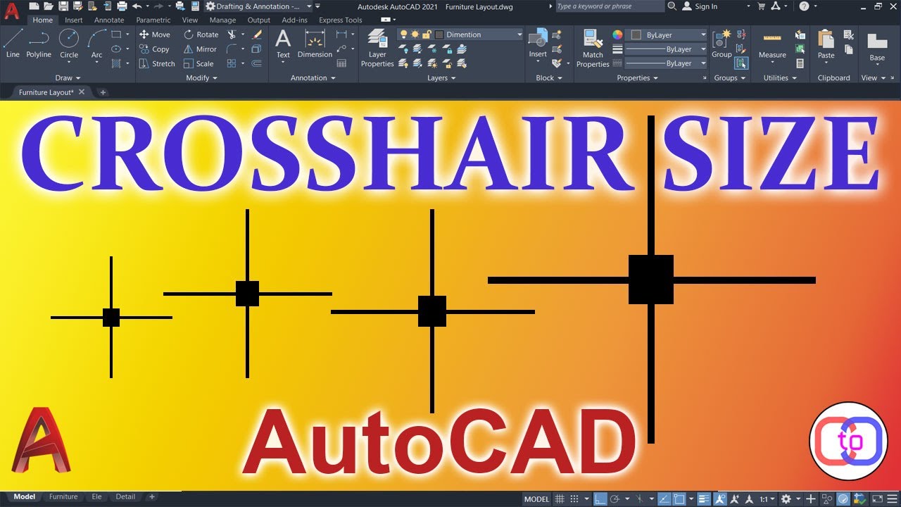 How To Change Crosshair Or Cursor Size In AutoCAD English Tutorial how-to-change-crosshair-or-cursor-size-in-autocad-english-tutorial