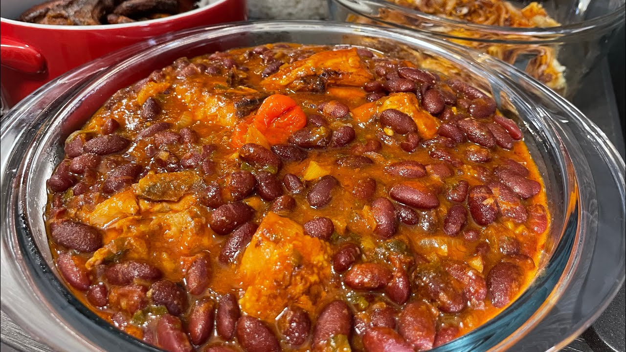 HARICOTS ROUGE, RICHE EN FIBRE ET PROTÉINES AU POULET FERMIER ( CUISINE ...