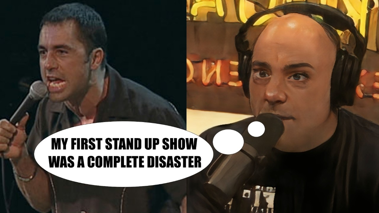 Joe Rogan On Why His First Ever Stand Up Comedy Show Failed... - YouTube