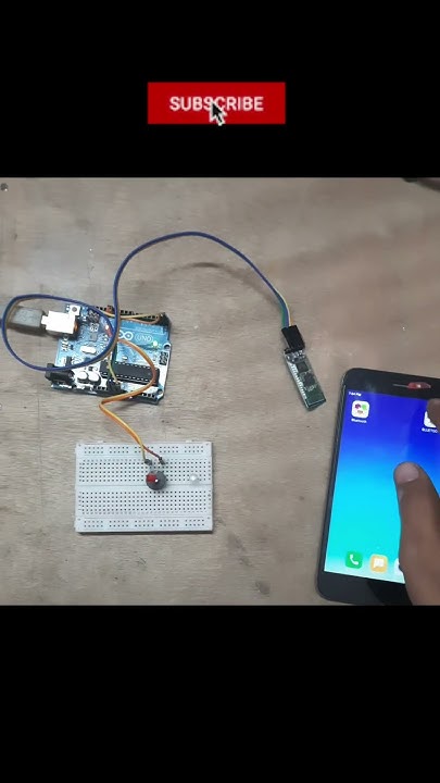 Hc05 Bluetooth Module With Arduino Uno And Light On Off With Android Phonearduino