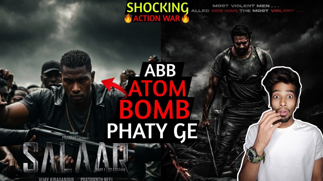 Salaar Red Alert - Shocking Action Sequence | Salaar Fight With Huge ...